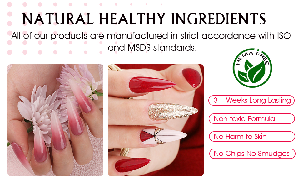 CCO Base and Top Coat Gel Nail Polish Set 2x7.3ml Clear Soak Off UV LED Lamp Natural Vegan ...