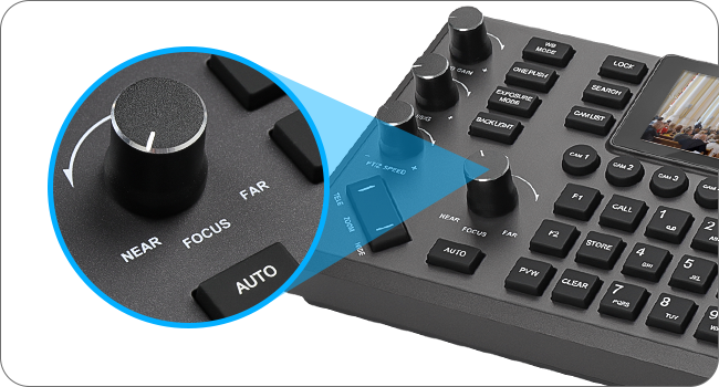 Amazon.com: Chameye PTZ Camera Controller PoE 4D Joystick Camera ...