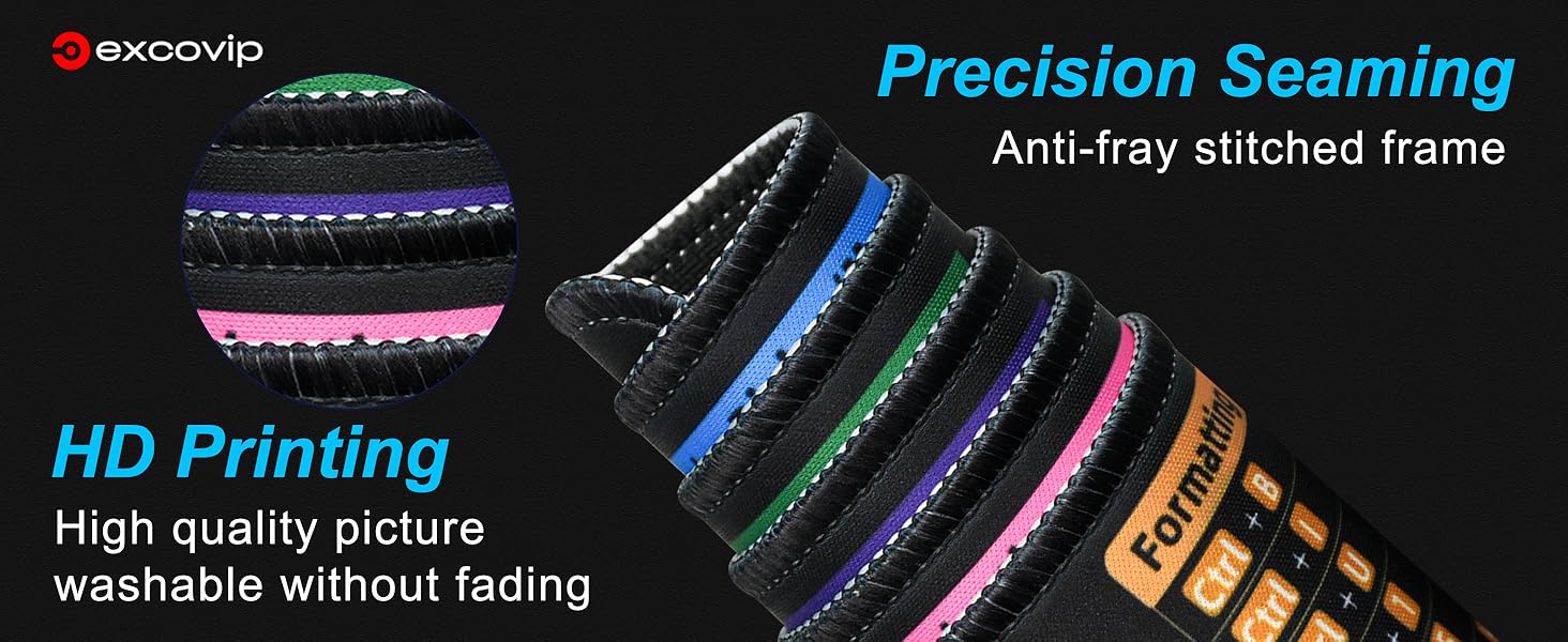 excovip Large Mouse Mat XL, Office Shortcut Mouse Pad, Extended ...