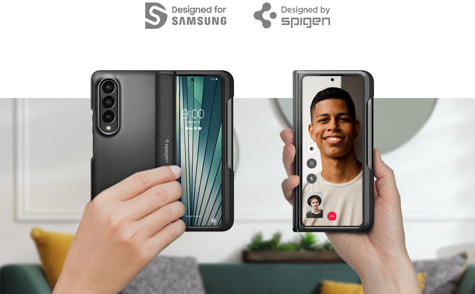 Amazon.com: Spigen Slim Armor Pro Pen Edition [Hinge Protection] Designed for Galaxy Z Fold 4 ...