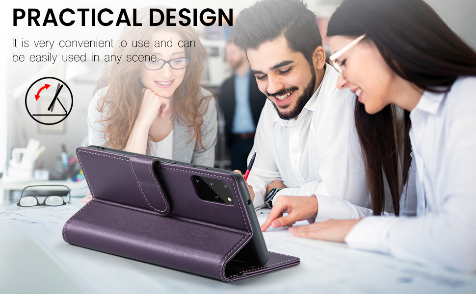 Amazon.com: FLIPALM for Samsung Galaxy S20+/S20 Plus 6.7" Wallet Case with RFID Blocking Credit ...