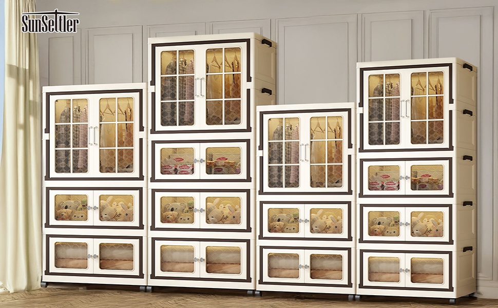 Amazon.com - SunSettler Extra Large Stackable Storage Bins with Lids ...