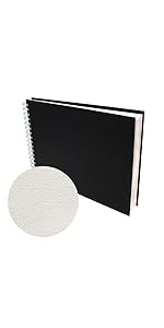 Artway Studio – Spiral Bound A3 Sketchbook – Portrait - 96 Sides/48 Pages of 170gsm Cartridge ...