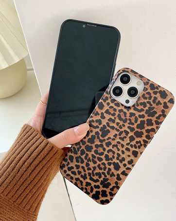 Amazon.com: aaknhen Leopard Cheetah Print Phone Case for iPhone 12 and 12 Pro Girly Design Soft ...