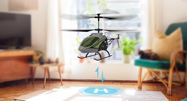 Amazon.com: Cheerwing Remote Control Helicopter,SYMA S39H RC Helicopter with Altitude Hold and ...