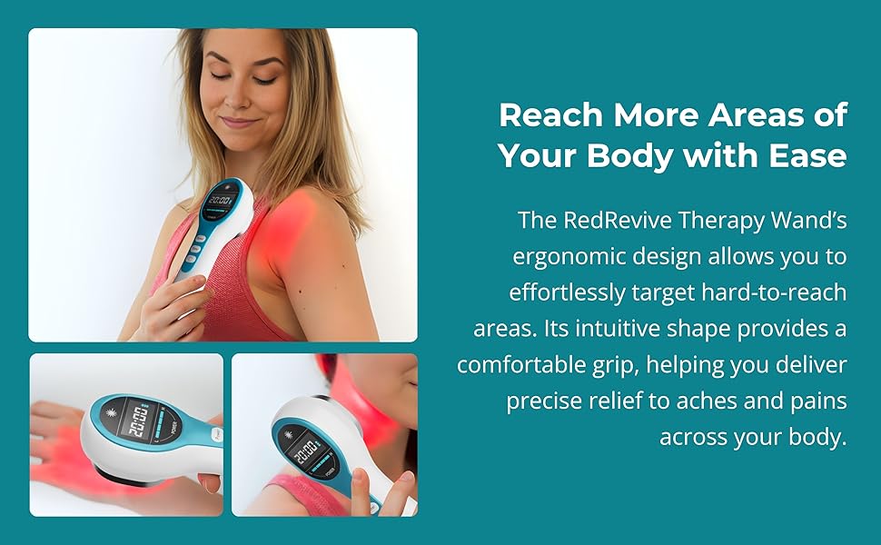Amazon.com: Norelie RedRevive Cold Laser Therapy Device - Portable Infrared and Red Light ...