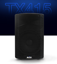 Amazon.com: ALTO TX415 700W 15" Powered PA Speaker with TWS Bluetooth, 2-Channel Mixer, for ...