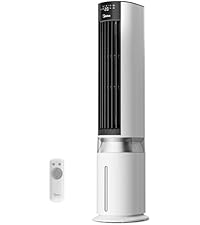 Midea MPF23MTBUK 50W Pedestal Fan, 3 Speed Settings, 7 Bionic Blades ...