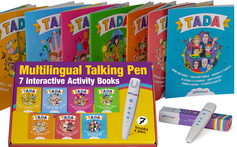 Talking Products, Talking Pen with 7 Interactive Multilingual Activity ...