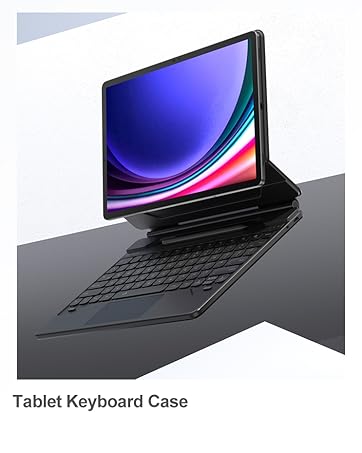 Dexnor Keyboard Case for Samsung Galaxy Tab S10 Lite/S10 FE/S9 FE 5G 10.9"/S9 11" Case with ...