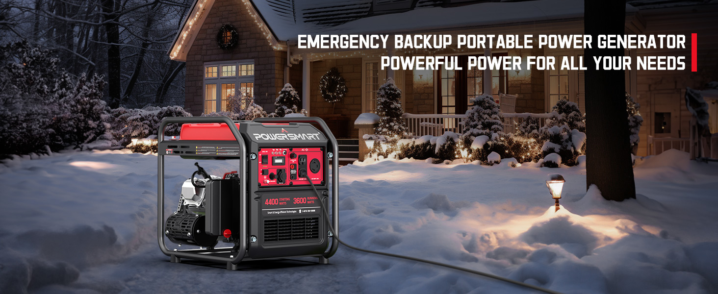 Amazon.com : PowerSmart 4400-Watt Open Frame Inverter Generator ...