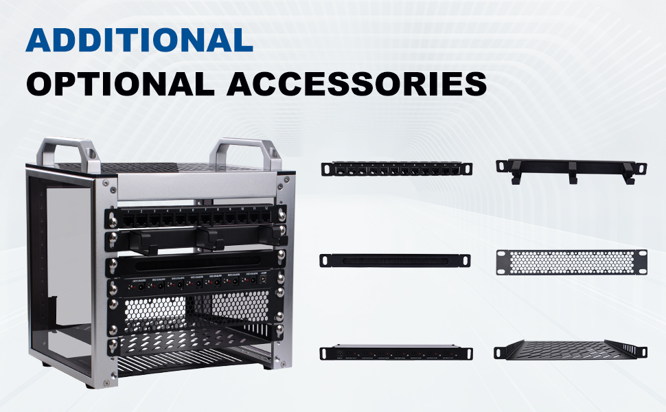 Amazon.com: GeeekPi 4U Server Cabinet, 10 inch Server Rack for Network, Servers, Audio, and ...