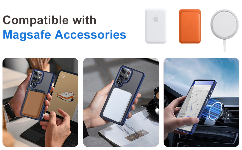 Amazon.com: MALEWOLF for Samsung Galaxy S25 Ultra Case, Shockproof S25 Ultra Phone Case with ...