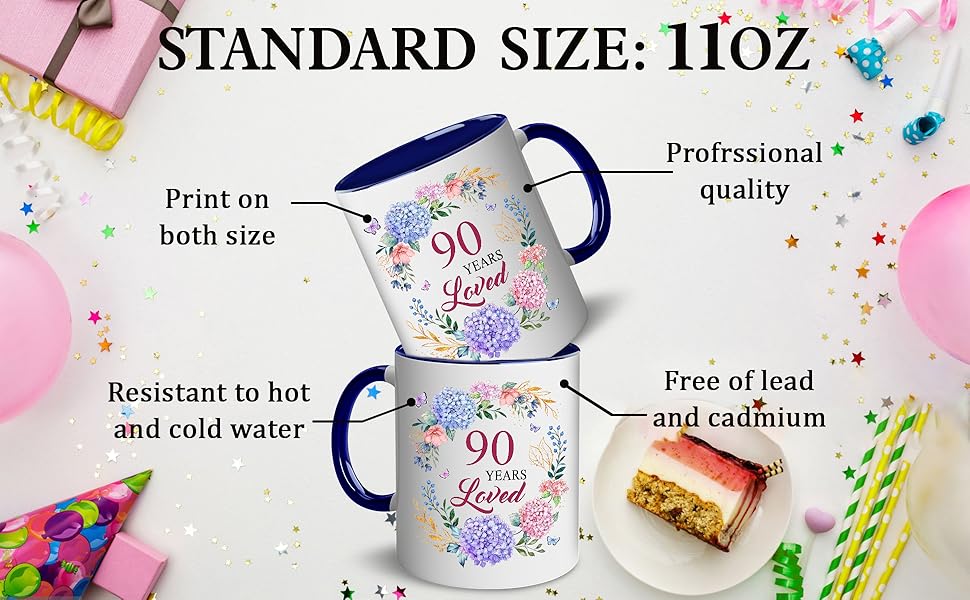 Amazon.com: LOTWATEGO 90th Birthday Gifts For Women - 1935 Birthday Gifts For Her - 90 Years ...