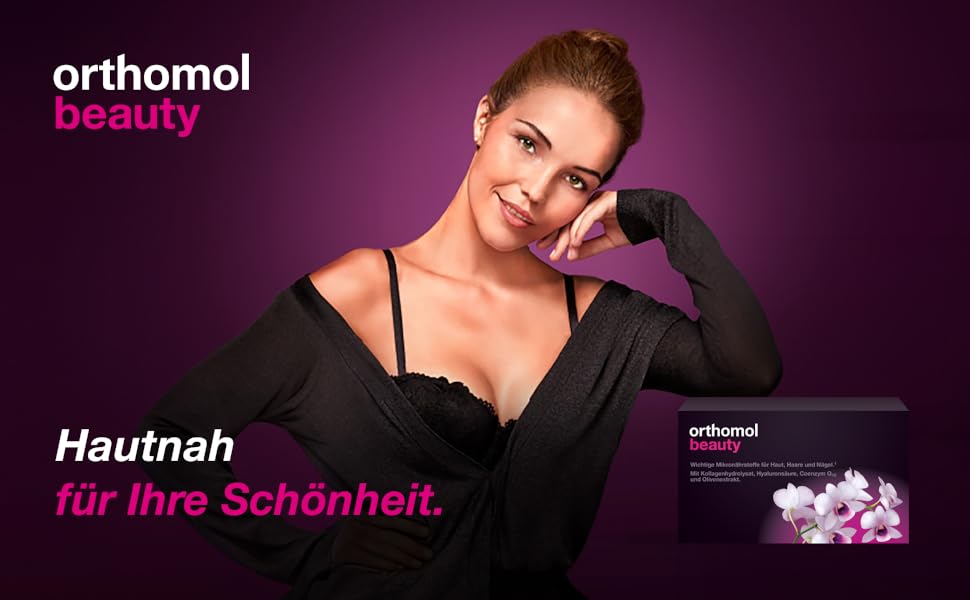 Orthomol Beauty für Frauen - für Haut, Haare und Nägel - mit Coenzym ...