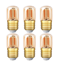 Genixgreen Frosted LED Candelabra Bulbs, Night Light Bulb 15 Watt Equivalent 1.5W E12 Mini ...