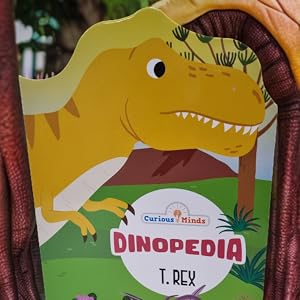 Dinopedia T REX - Children Dinosaur Encyclopedia Die Cut Books for 5+ : Team Pegasus: Amazon.in ...