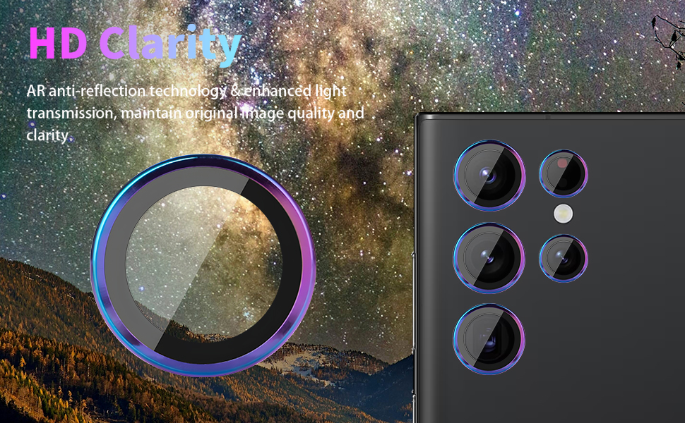Amazon.com: Zevytop Camera Lens Protector for Samsung Galaxy S25 Ultra, Individual Tempered ...