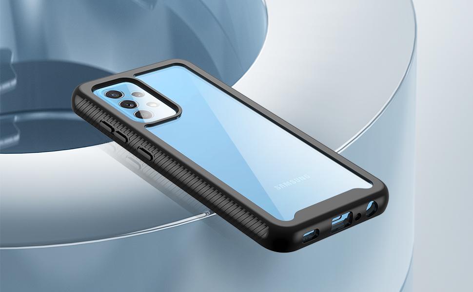 For Samsung A52s/A52 Case, A52s 5G/A52 5G Case, Shockproof Built-in Screen Protector 360° Full ...