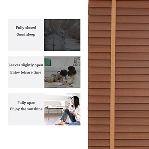 Amazon.com: 2" Slats Blinds for Indoor Windows W 22" 24" 34" 44" 48" 60" 64" 72" Cordless Faux ...