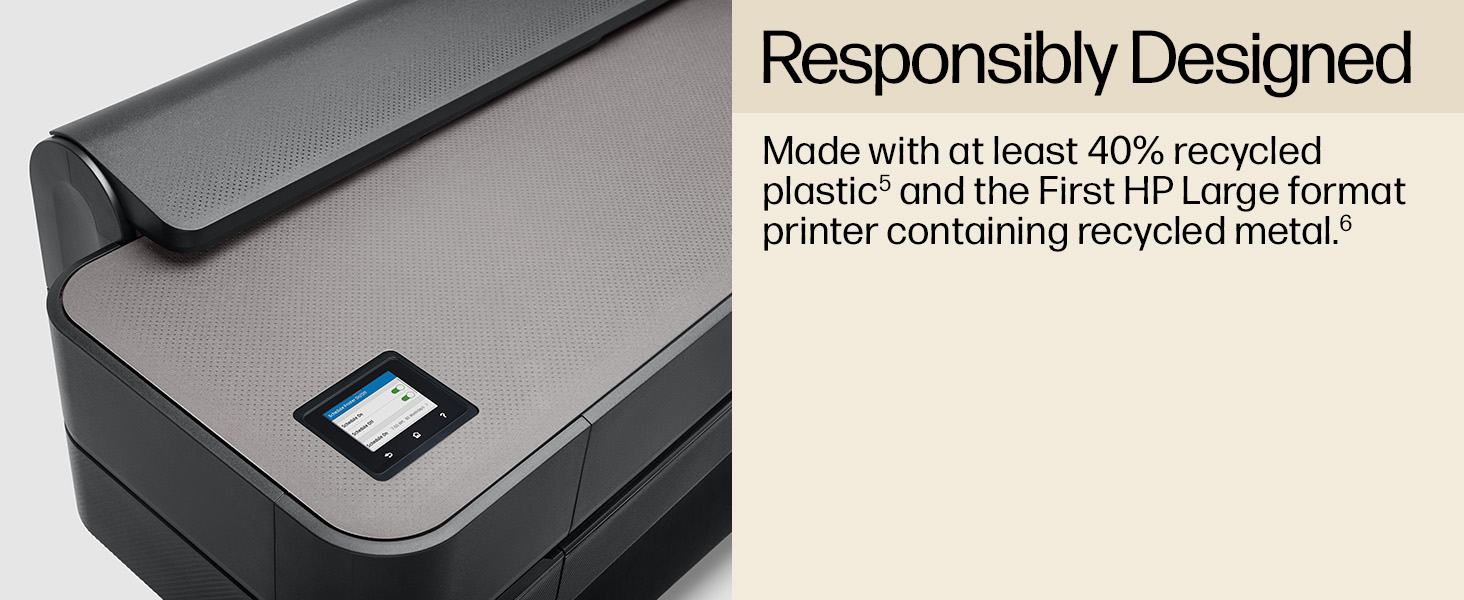 Amazon.com: HP DesignJet T630 Large Format 24-inch Plotter Printer, with Auto Sheet Feeder ...