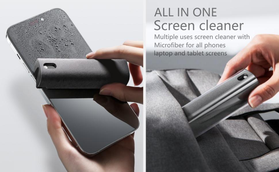 Zelbuck Screen Cleaner Spray, Portable Mini Bottle Touchscreen Mist ...