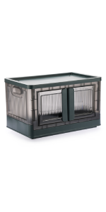 Amazon.com - BTSKY 2 Pack Collapsible Storage Bins with Double Side ...