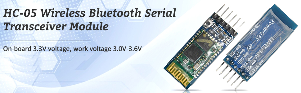 Shockley HC-05 Wireless Bluetooth RF Transceiver Master Slave ...