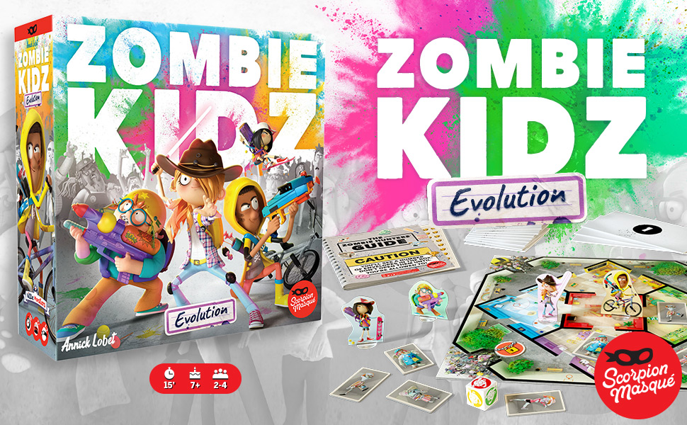 Scorpion Masqué - Zombie Kidz Evolution - English Board Game, Board Games - Amazon Canada