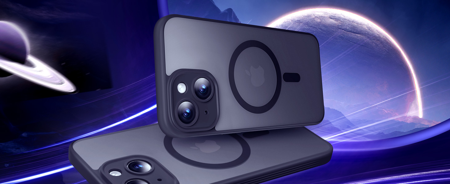 Amazon.com: Symcele Designed for iPhone 15 Plus Case, Compatible with MagSafe, with Privacy ...