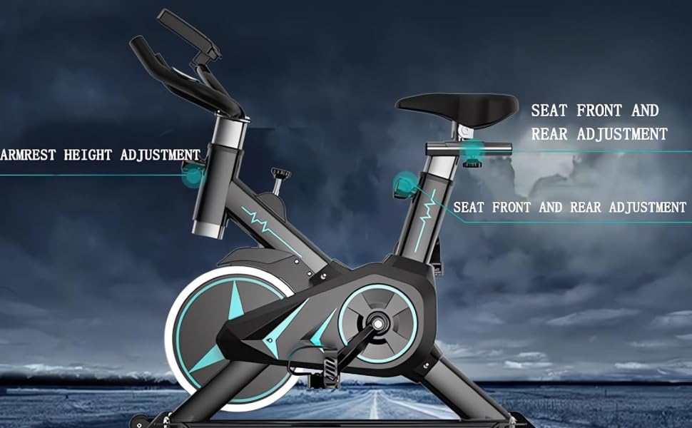 MASTON K10 Beginner Home Exercise Bike - Stationary Indoor Cycling Bike for Beginners, Belt ...