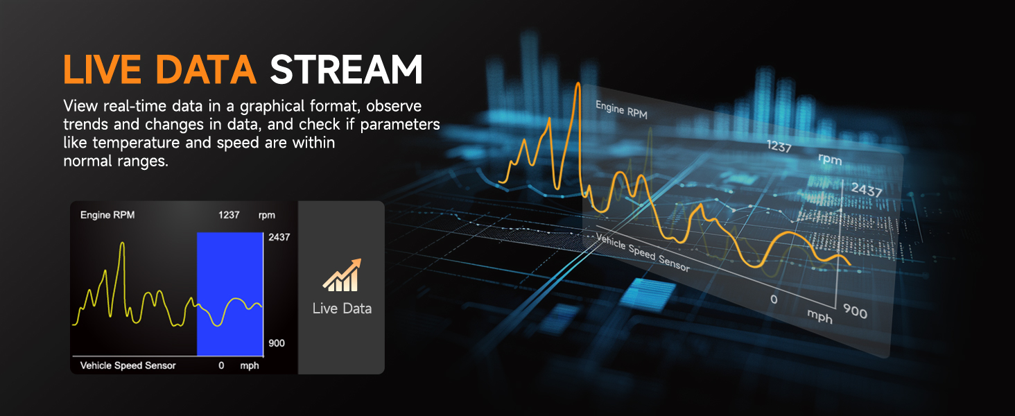 FOXWELL NT301 OBD2 Scanner Live Data Car Scanner Automobile Scan Tool ...