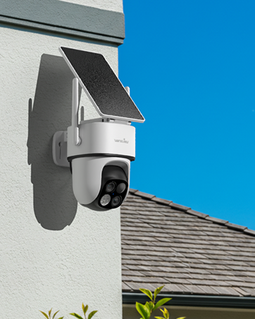 Amazon.com : wansview Solar Camera Outdoor Wireless-2K 360°PTZ Cameras for Home Security with ...