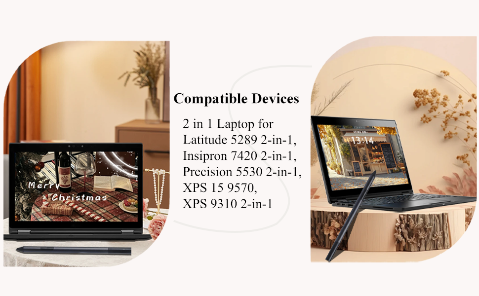 Active Pen PN557W Bluetooth for Dell Active Pen PN557W,PN556W Compatible with 2 in 1 Laptop for ...