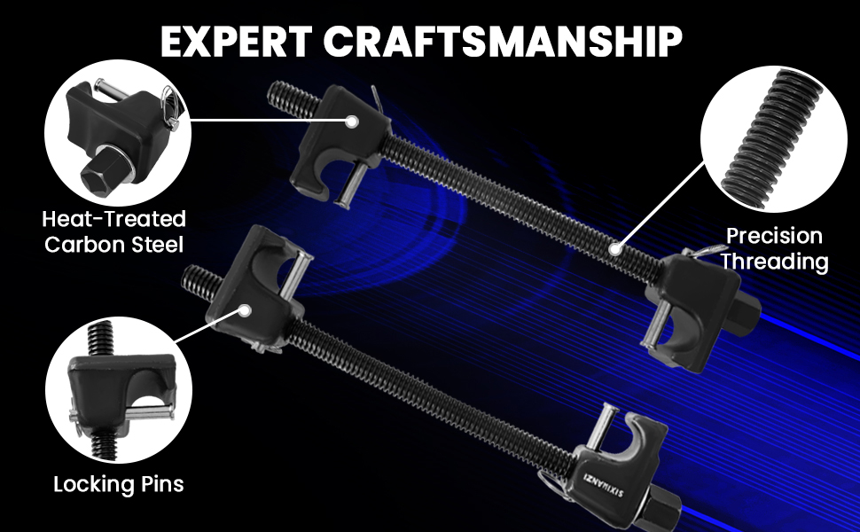 Amazon.com: SIXIWANZI Macpherson Strut Spring Compressor Tool Heavy ...