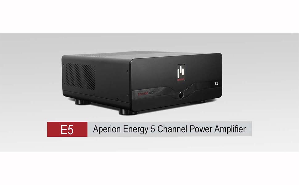 Amazon.com: Aperion Audio Energy E5 Power Amplifier | 5-Channel | 190 Watts per Channel at 8ohm ...