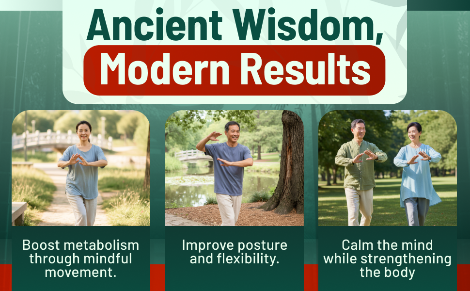 TAI CHI WALKING FOR WEIGHT LOSS: A 28-Day Full Program to Naturally ...