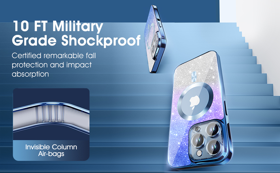 Amazon.com: BBFresh Magnetic Titanium for iPhone 15 Pro Max Case [Camera Lens Protector & Screen ...