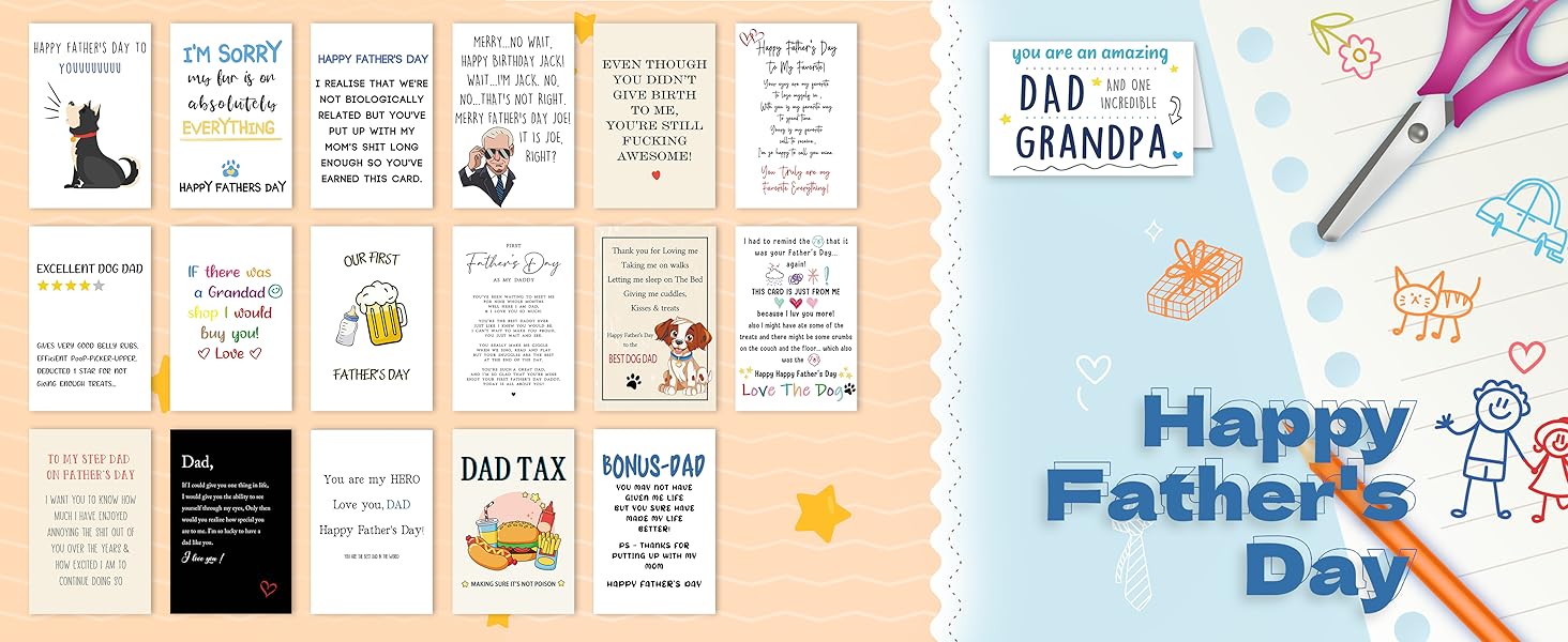Amazon.com : Funny First Fathers Day Card for New Dad,Cute 1st Father's ...