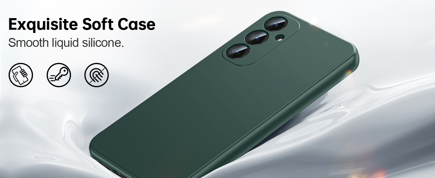 Amazon.com: LeYi for Samsung Galaxy-S24-FE Case: [𝐍𝐨𝐭 𝐅𝐢𝐭 𝐒𝟐𝟒] Samsung S24 FE Case with 2 Pack ...