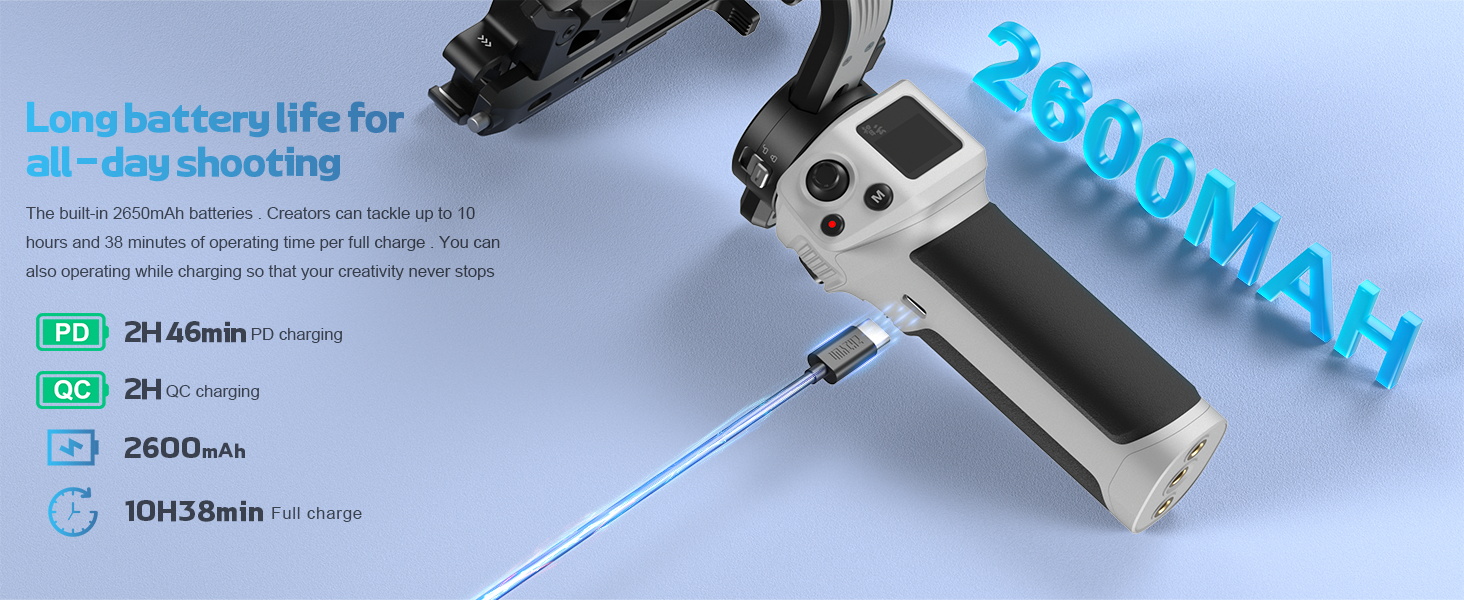 Zhiyun Cinepeer Weebill 3E Wb3e 3-Axis Gimbal Stabilizer for Sony Canon ...