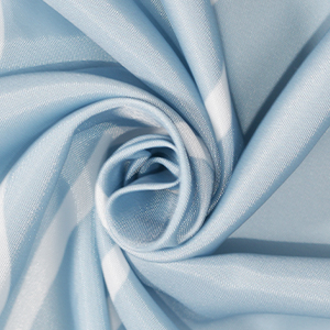 Amazon.com: LXBNI No Hook Light Blue Striped Long Shower Curtain with Snap in Fabric Liner Set ...