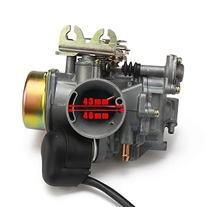 Amazon.com: JFG RACING CVK 30mm CVK30 Carb Carburetor Moped Motor Motorcycle ATV Scooter with ...