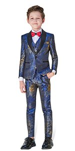 Amazon.com: ELPA ELPA Boys Suits Slim Fit Formal Dresswear Suit Set: Clothing, Shoes & Jewelry