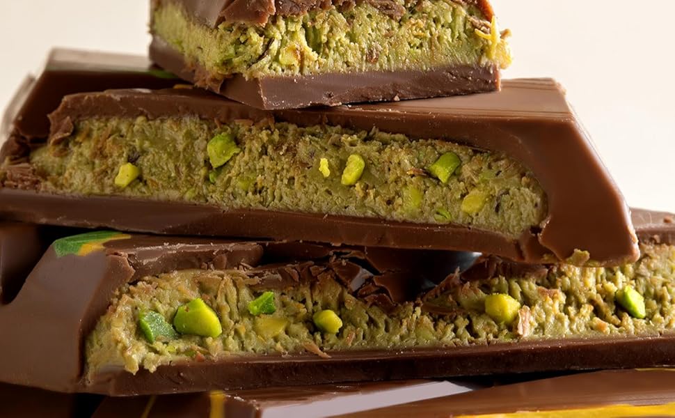 Amazon.com : luxury Dubai Chocolate Bar Pistachio, Crunchy Premium Gourmet Treat, Chocolate with ...