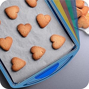 Amazon.com: NutriChef 3-Piece Nonstick Cookie Sheets for Baking ...