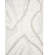 Amazon.com: Abani Nomad Cream & Grey Area Rug 5' x 8' for Living Room, Bedroom - Geometric Box ...