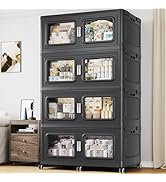 Amazon.com: BROVIEW 900 Qt Stackable Storage Bin with Lid, 225Gal Extra ...