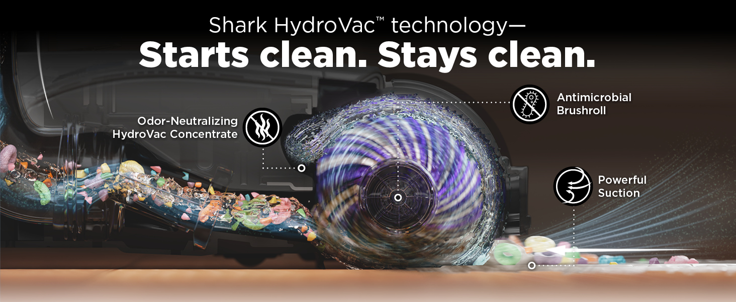 Shark HydroVac Cordless Pro - 3-in-1 Vacuum & Mop System