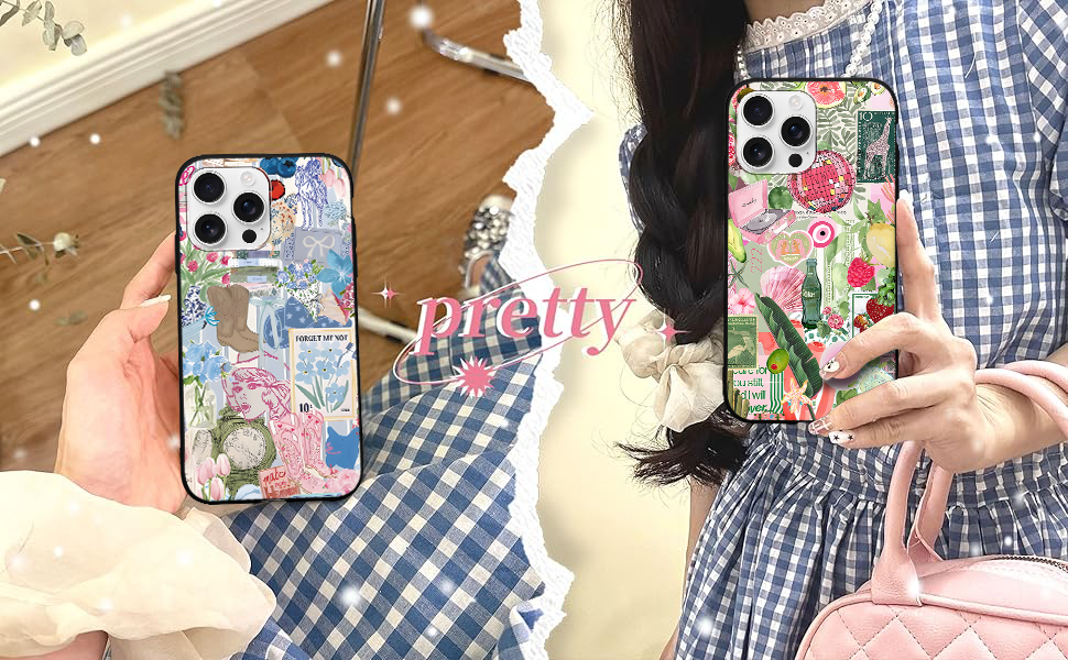 Amazon.com: Zrutru 2 Pack Beach Shells Phone Cases for iPhone SE 2020/SE 2022/7/8 Kawaii Cute ...